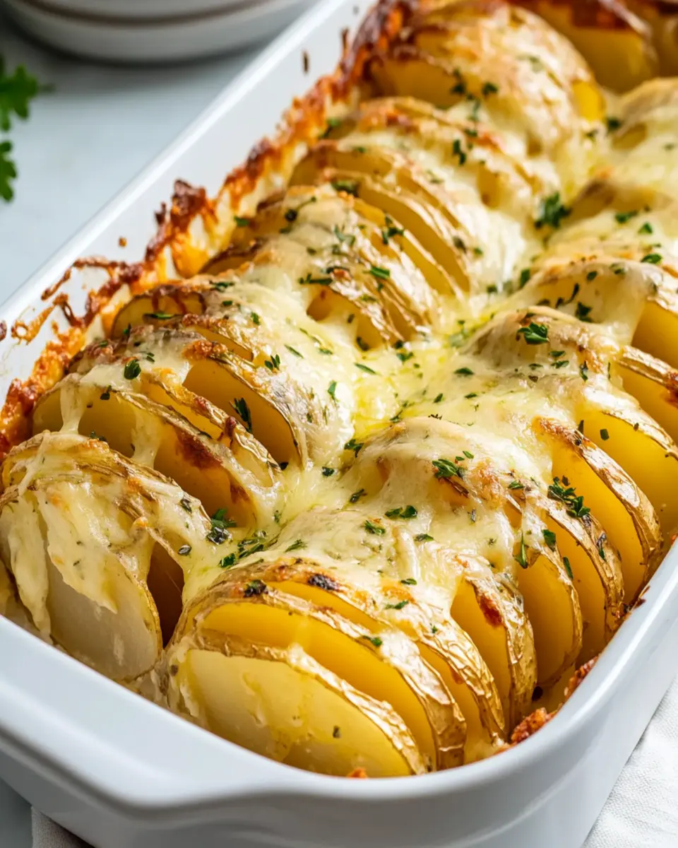 Hasselback Potato Casserole